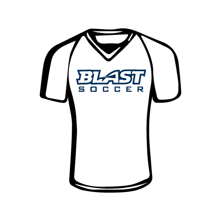 Identity Stores - NOSC - Blast Uniforms - YOUTH '26 White Home Jersey
